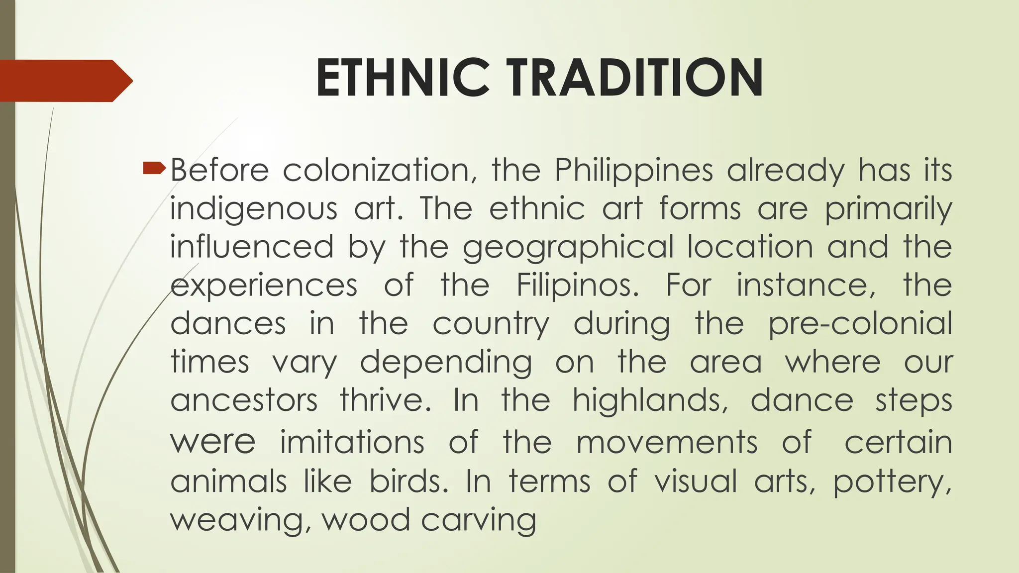 Contemporary Philippine Arts from the Regions- Ethnic | PPTX