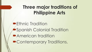 Contemporary Philippine Arts from the Regions- Ethnic | PPTX