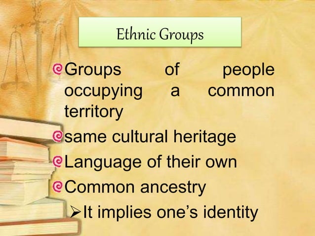 Ethnic groups | PPTX