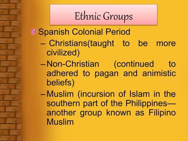 Ethnic groups | PPTX