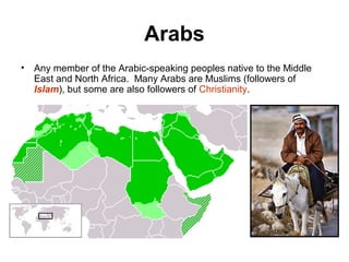 What Are Arabs Ethnic Group