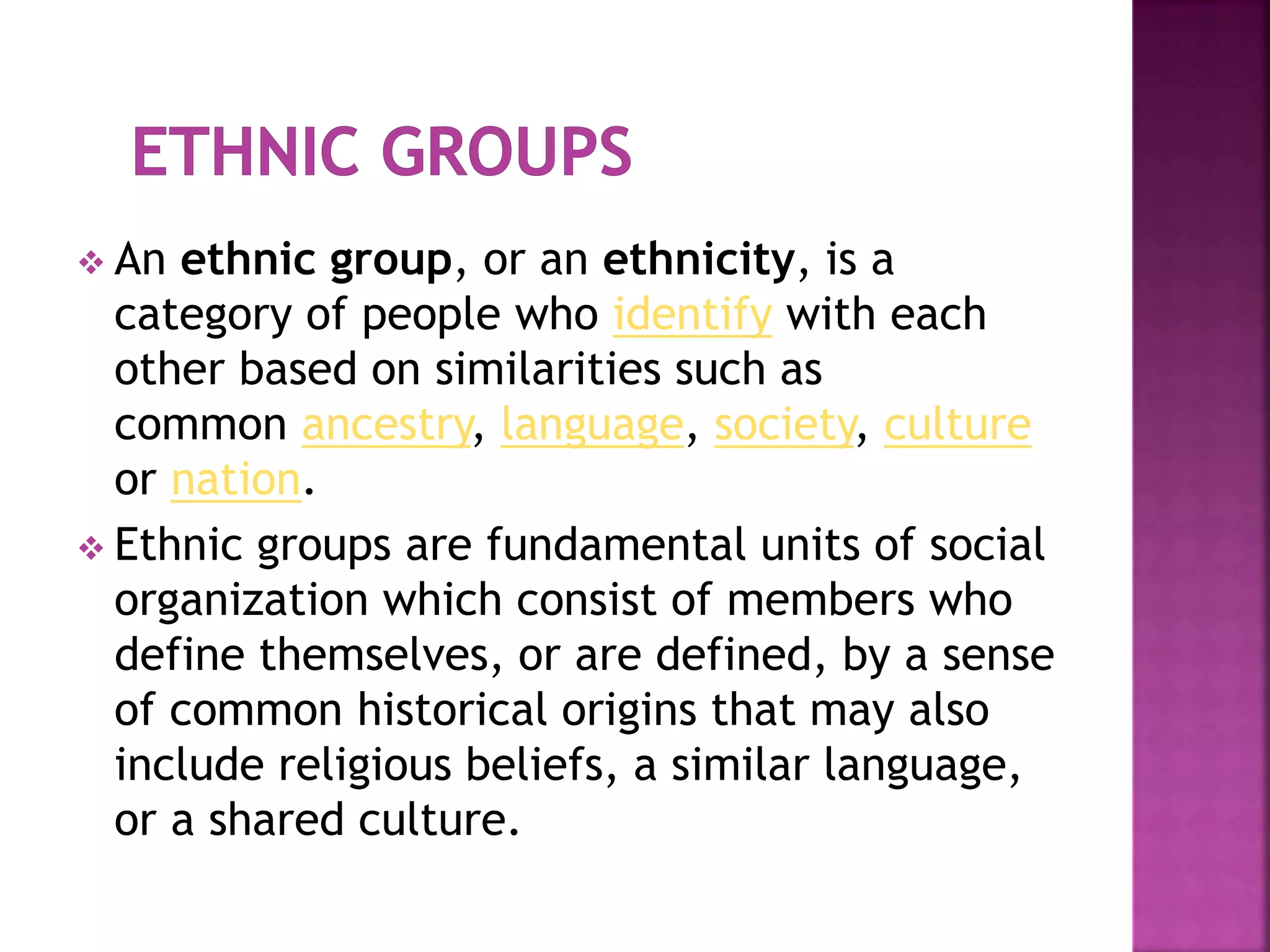 Ethnic groups of bangladesh | PPTX