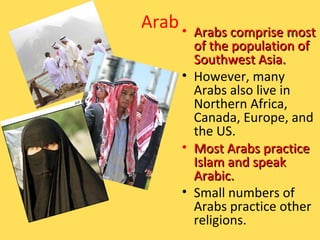 Ethnic groups of soithwest asia | PPT