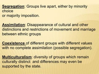 Lecture on Ethnicities, minorities and immigration in Britain | PPTX