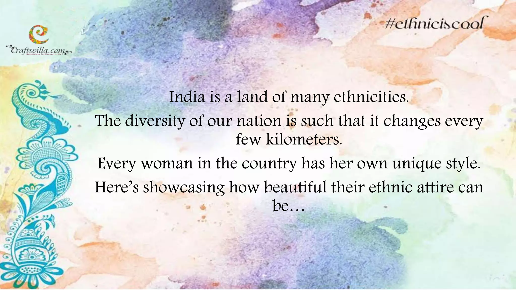 Ethnicities of India | PPTX