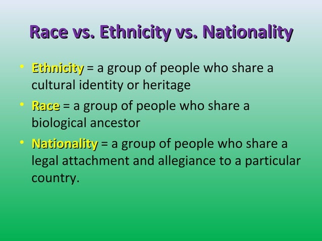 APHG Unit 3: Ethnicity | PPT