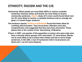 Ethnicity (Crime and Deviance) | PPT