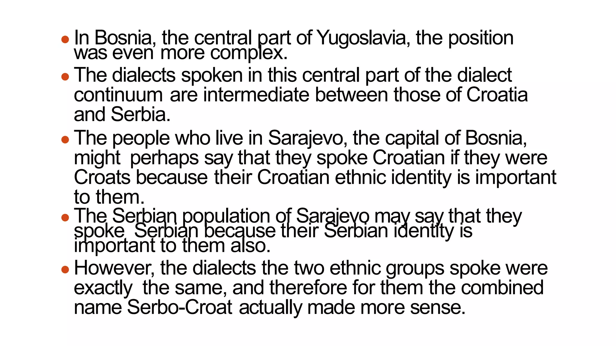 Ethnicity and language use | PPTX