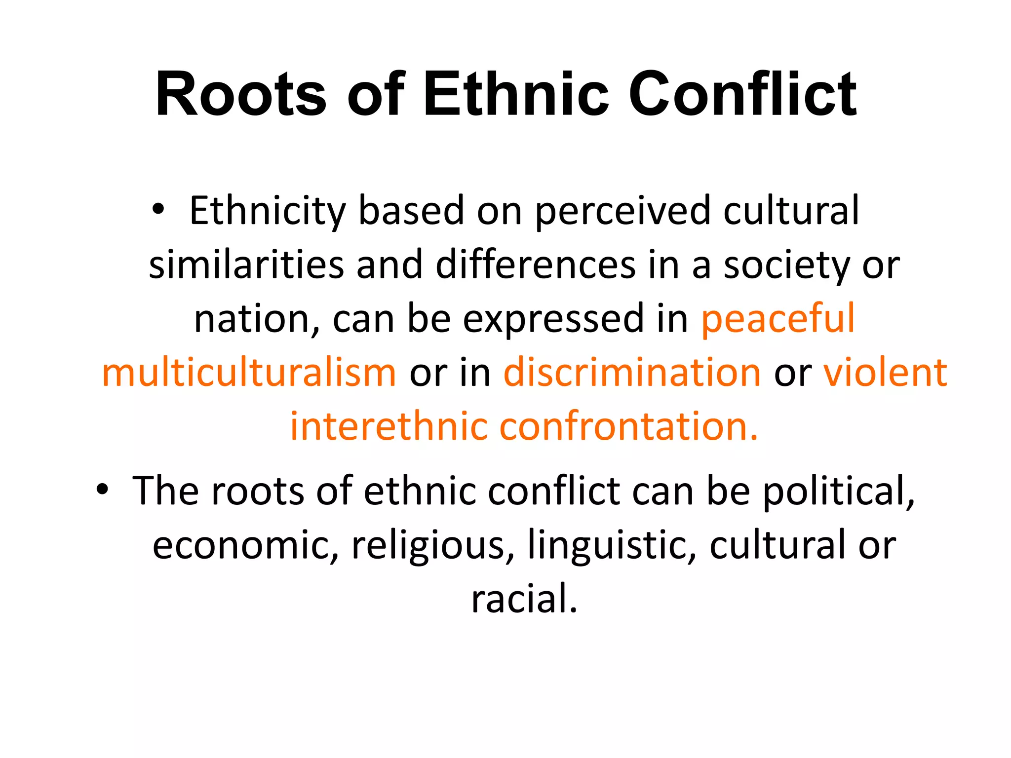 Ethnicity and race | PPTX