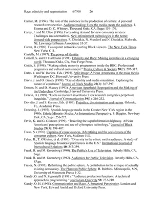Audience Construction: Race, Ethnicity and Segmentation in Popular ...
