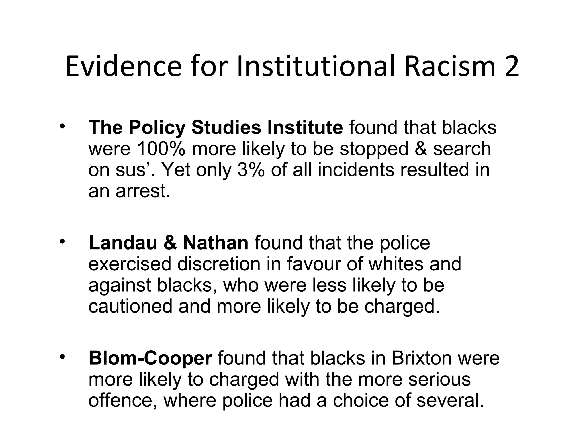 Ethnicity&crime1 | PPT