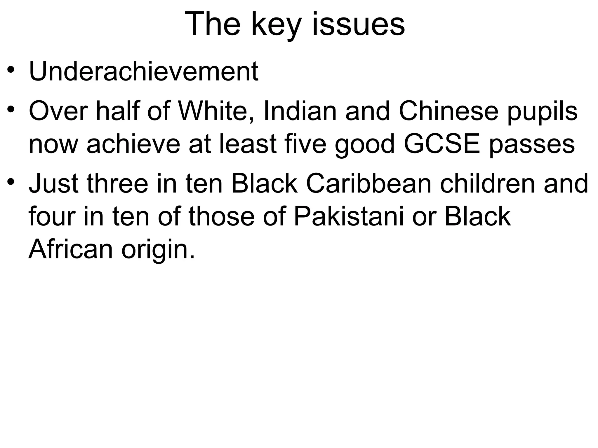 Ethnic minority achievement | PPT