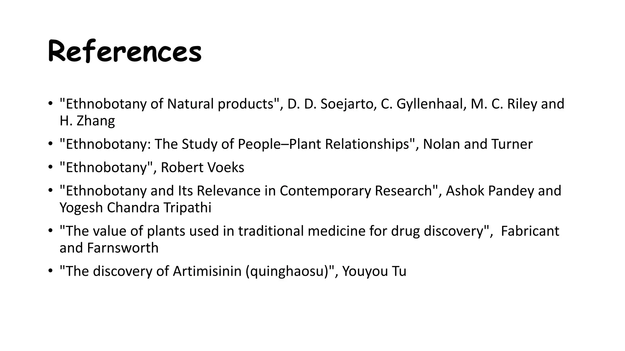 Ethnobotany: Definition, Development, Impact on traditional medicines ...