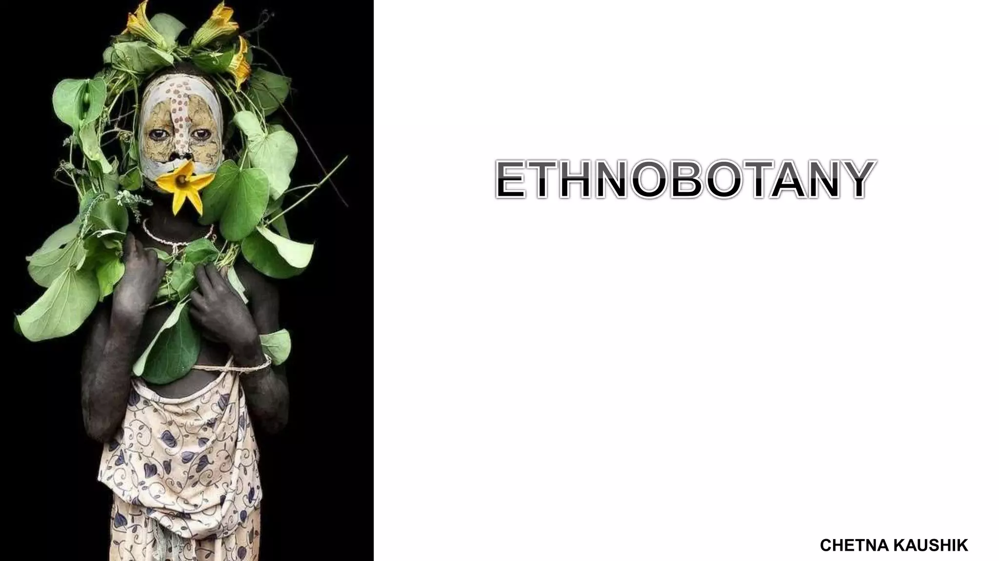 Ethnobotany and ethnopharmacology | PPTX