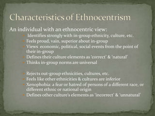 Ethnocentrism | PPTX