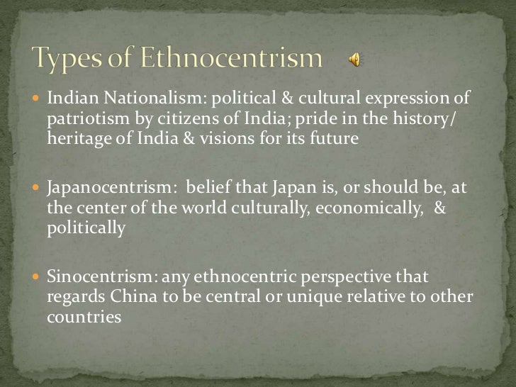 Ethnocentrism