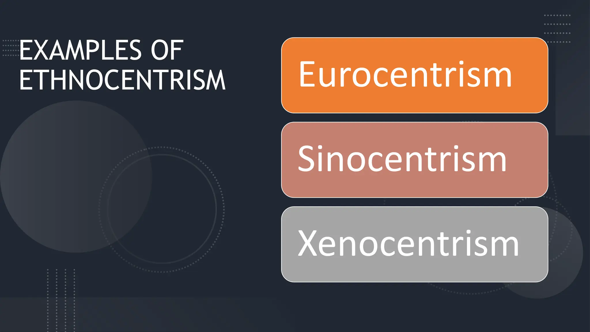 Ethnocentrism and Cultural Relativism pdf | PPTX