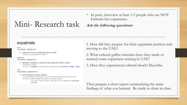 Ethnocentrism and Cultural Gaffes | PPT