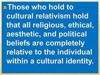 Ethnocentrism and Cultural relativism.pptx