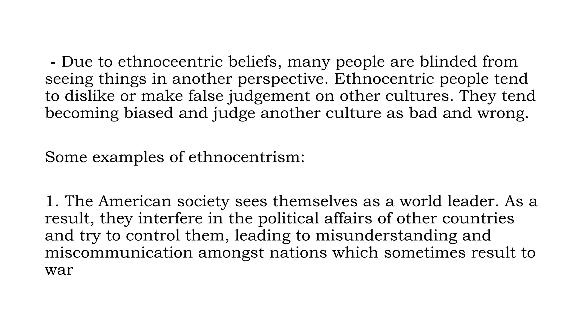 Ethnocentrism and Relativism.powerpoint presentation | PPTX