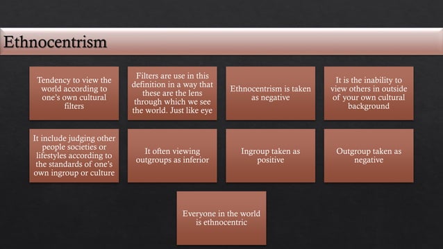 Ethnocentrism, prejudice, and stereotype | PDF | Debated Sensitive Social Issues | Sensitive Topics
