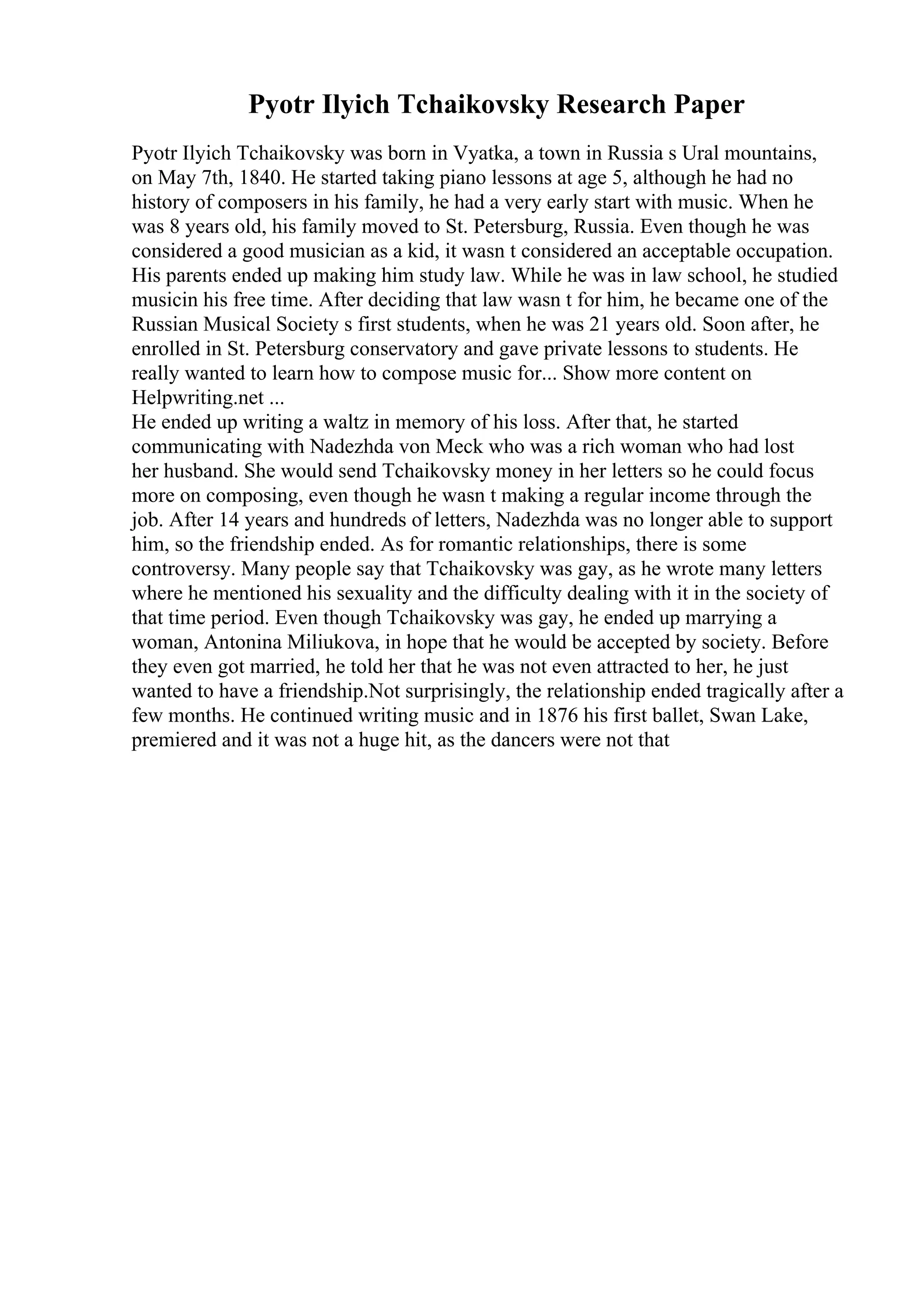 Ethnographic Essay Example | PDF