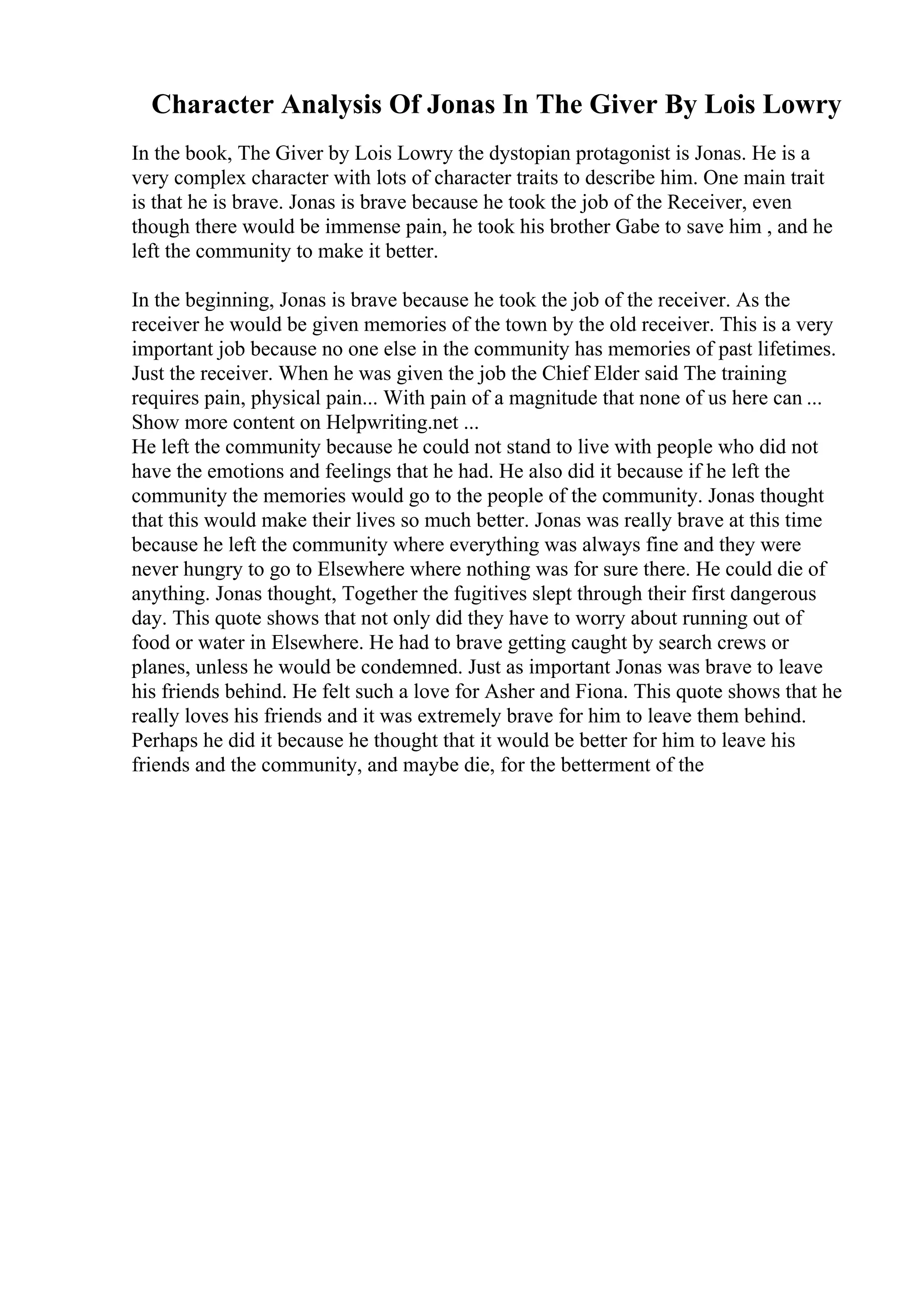 Ethnographic Essay Example | PDF