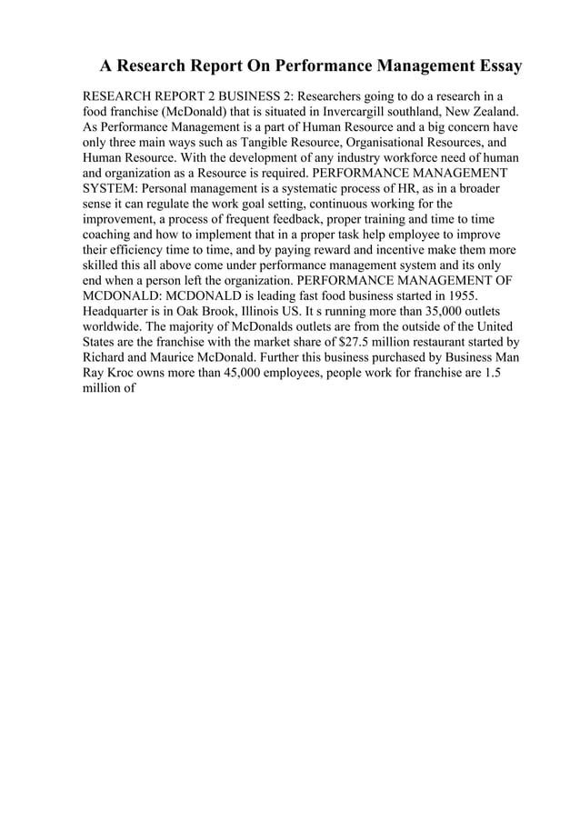 Ethnographic Essay Example | PDF