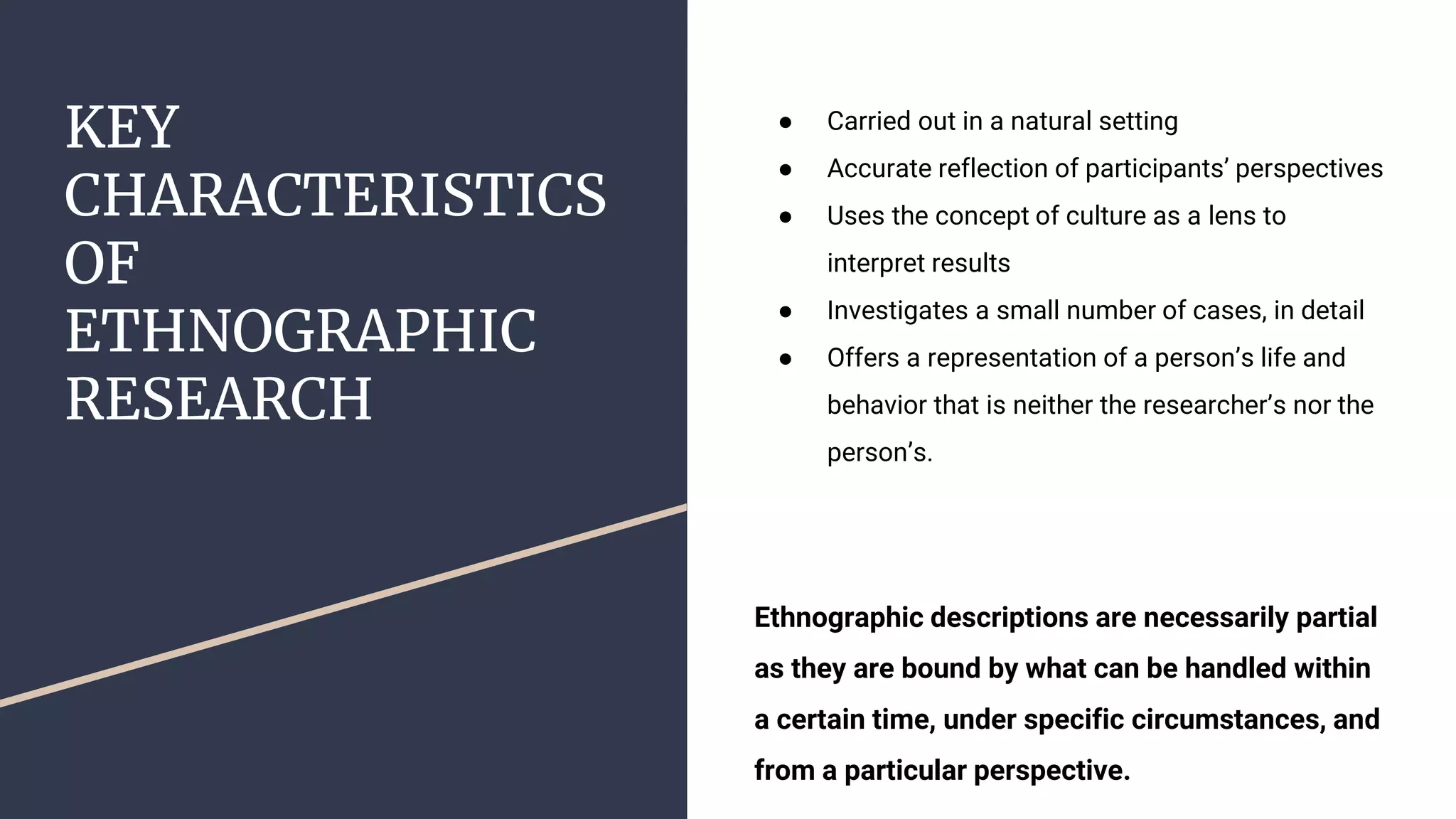 Ethnographic research methodology (ss) | PPTX