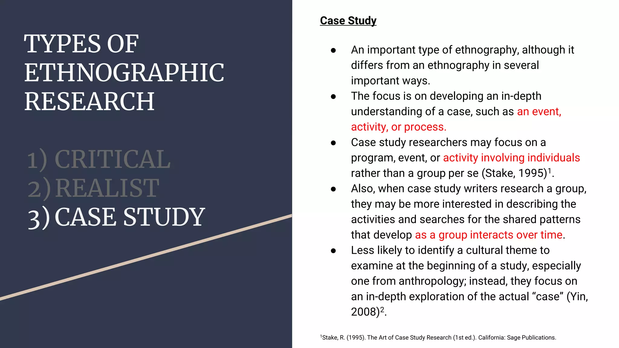Ethnographic research methodology (ss) | PPTX