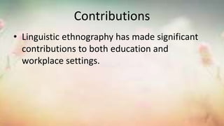 Introduction to Ethnography Ethnography-1.pptx