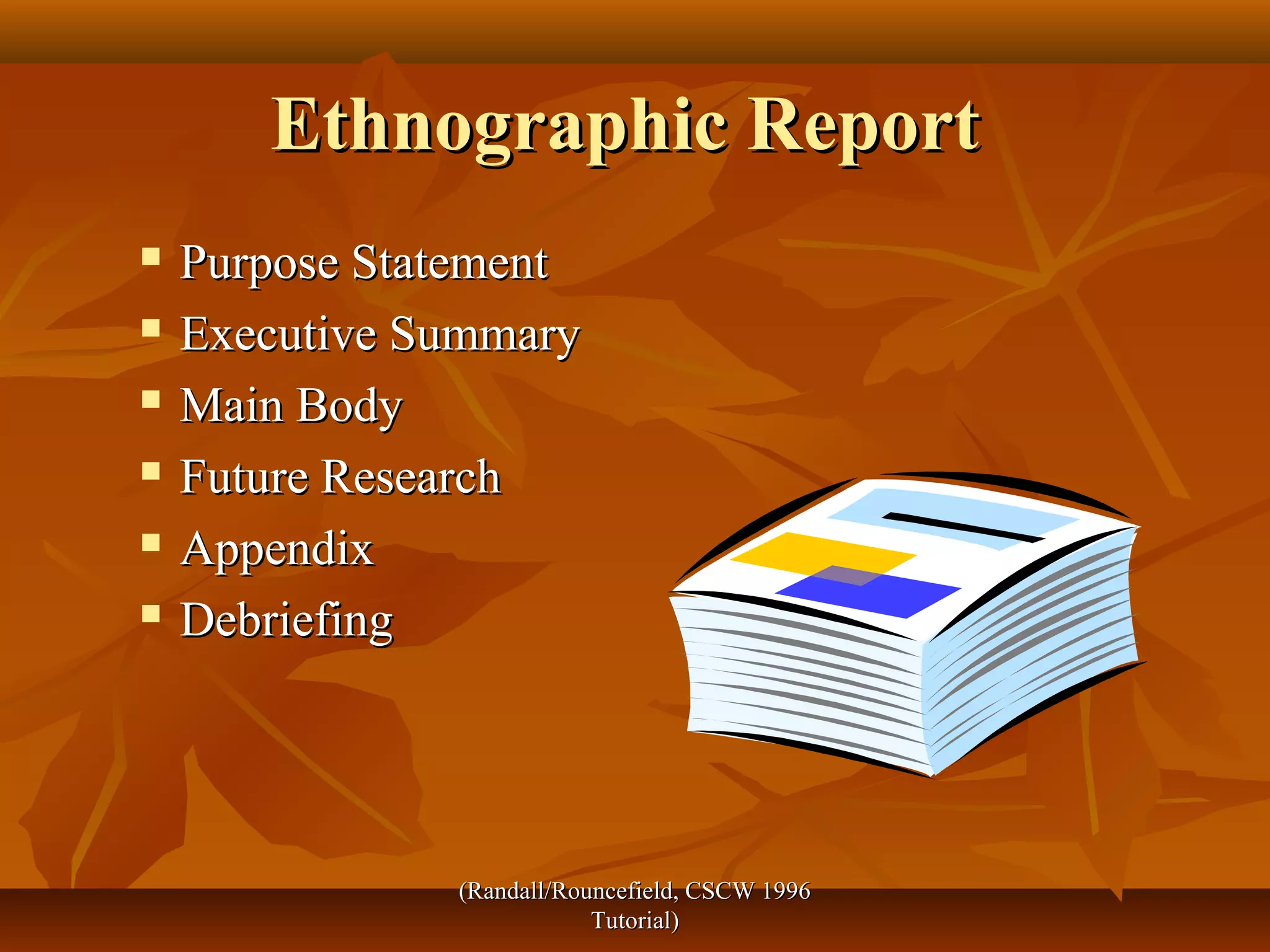 Ethnography | PPT