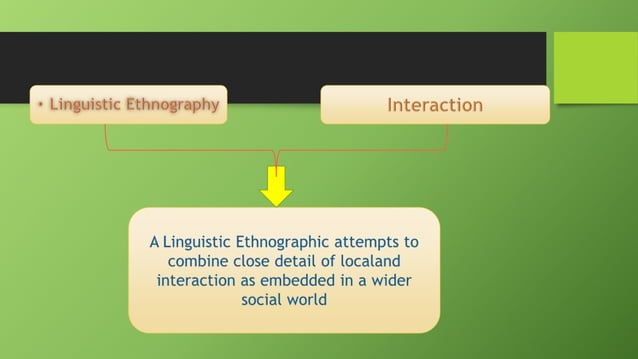 Ethnography presentation | PPTX