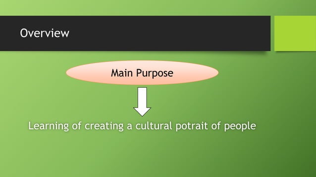 Ethnography presentation | PPTX