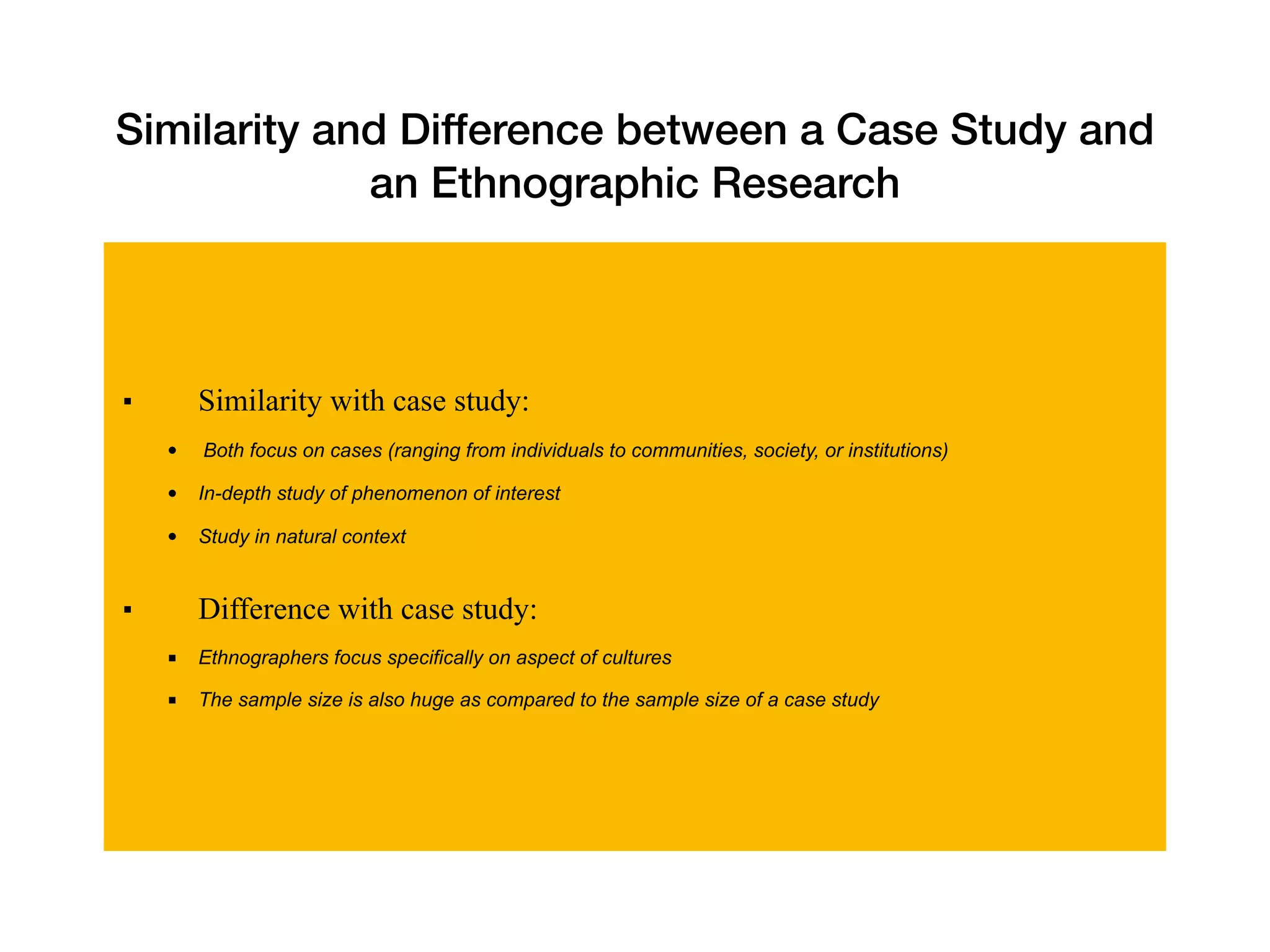 Ethnography | PDF