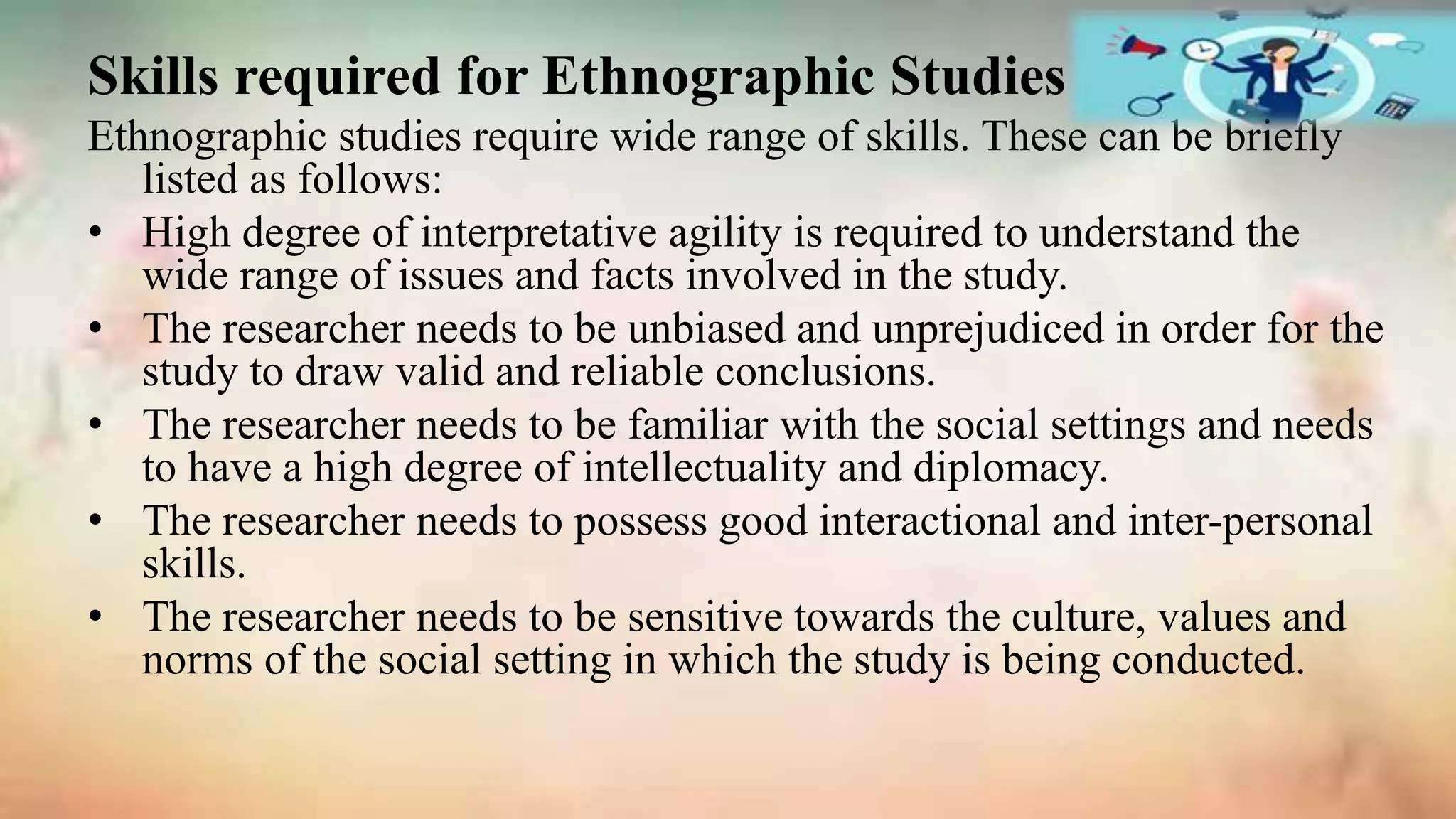 Ethnography | PPTX