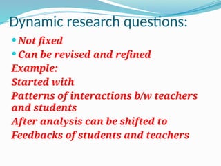 Presentation on Qualitative Research Type Ethnography | PPTX