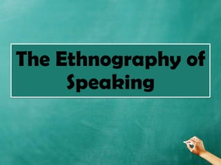 Ethnography | PPTX