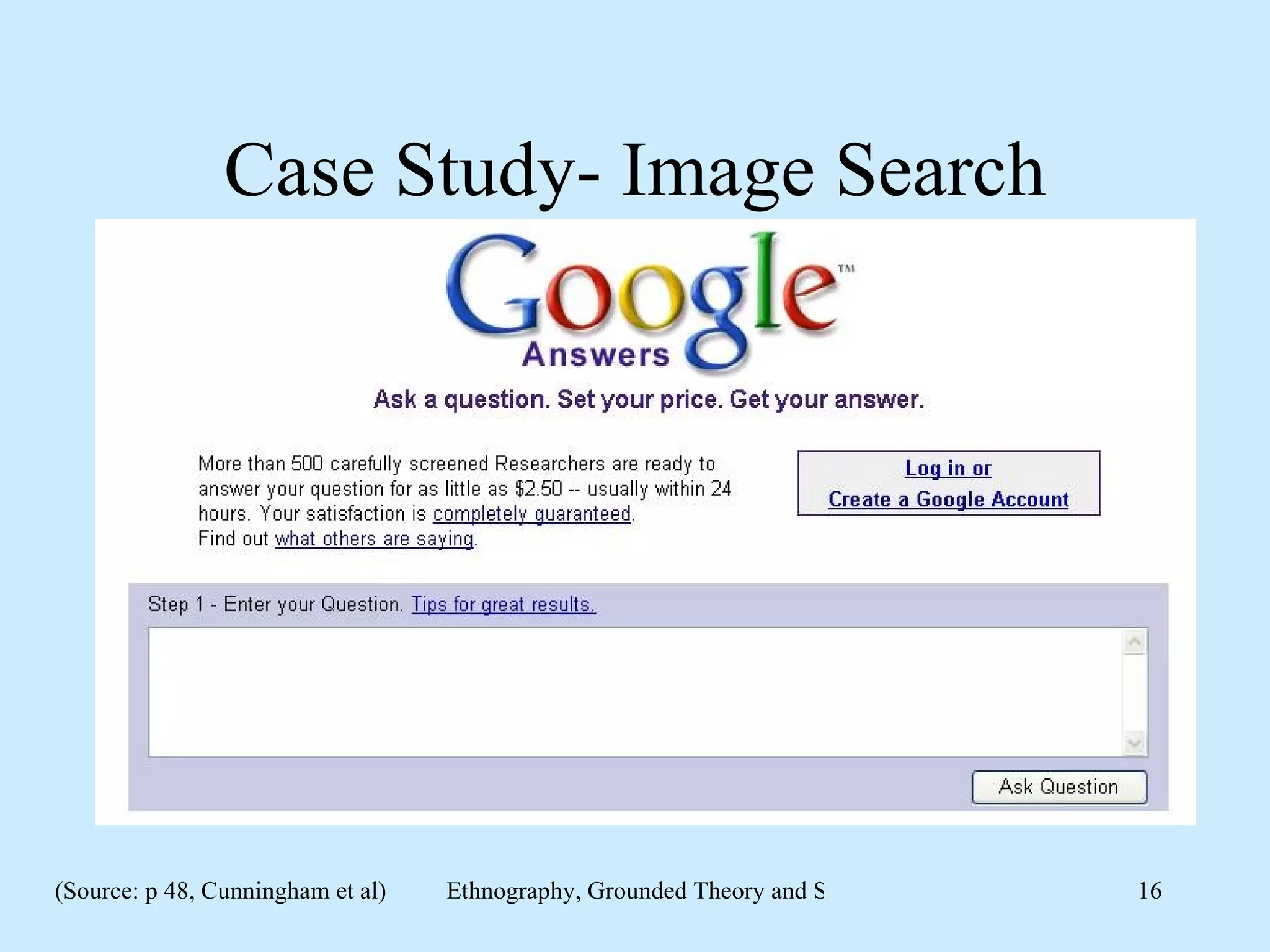 Ethnography, Grounded Theory and Systems Analysis | PPT