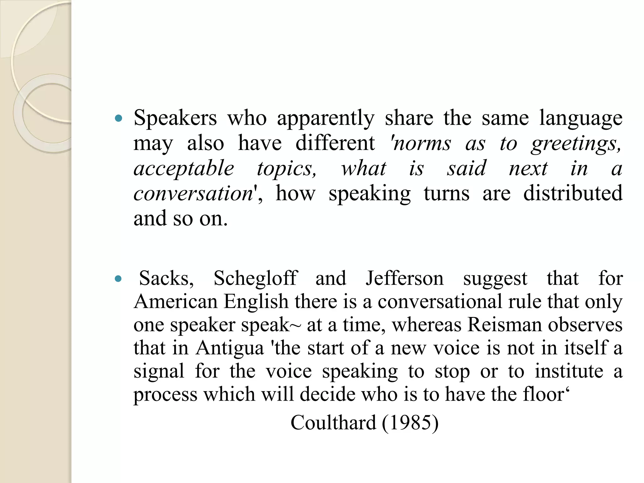 Ethnography of communication | PPTX