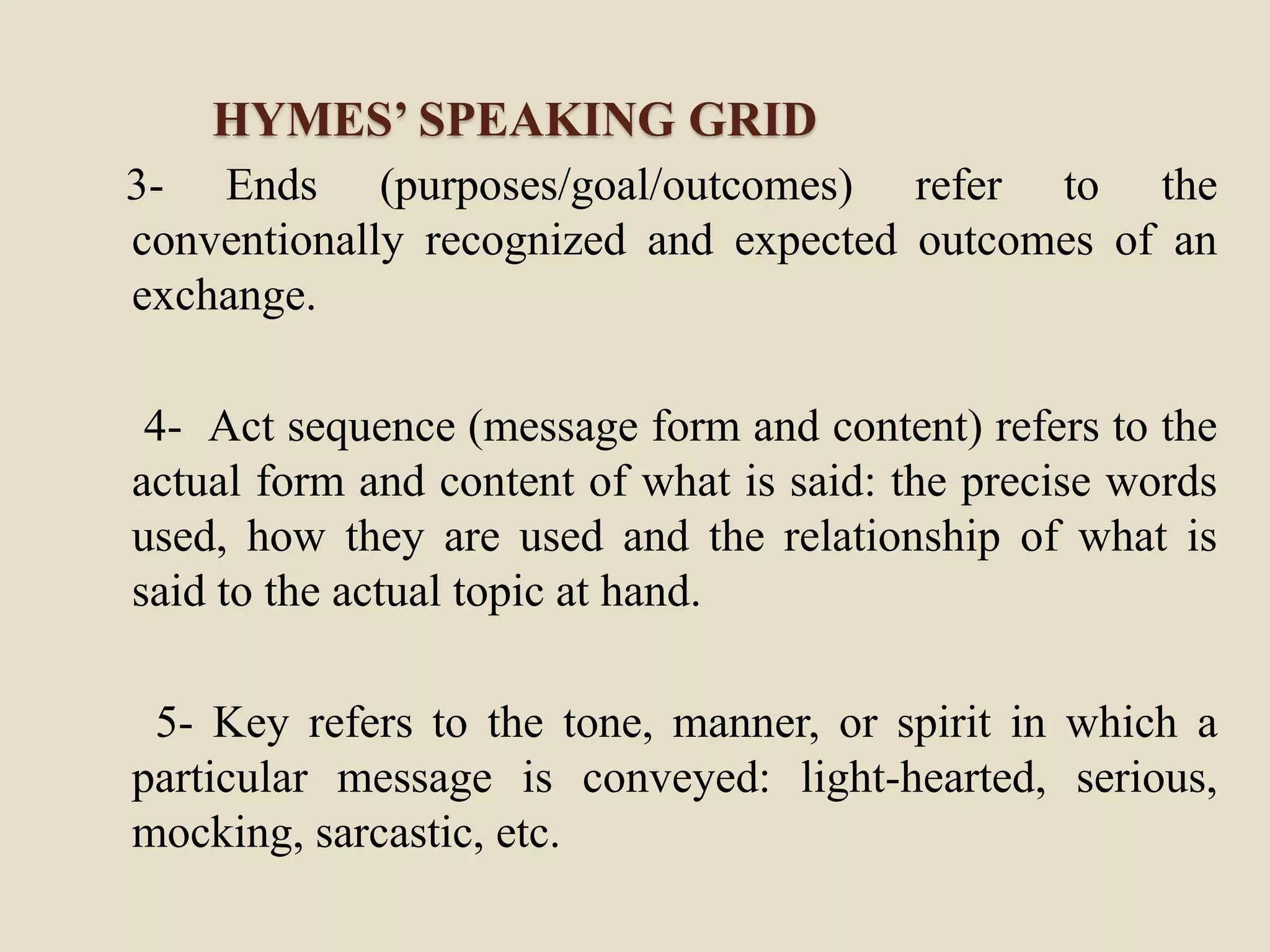 Ethnography of communication | PPTX