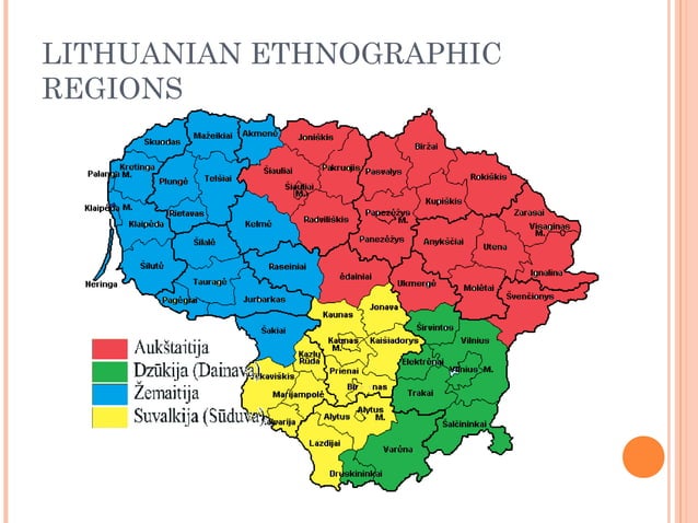 Ethnography of lithuania | PPT