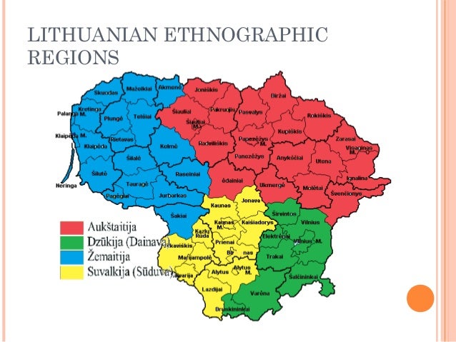Ethnography of lithuania