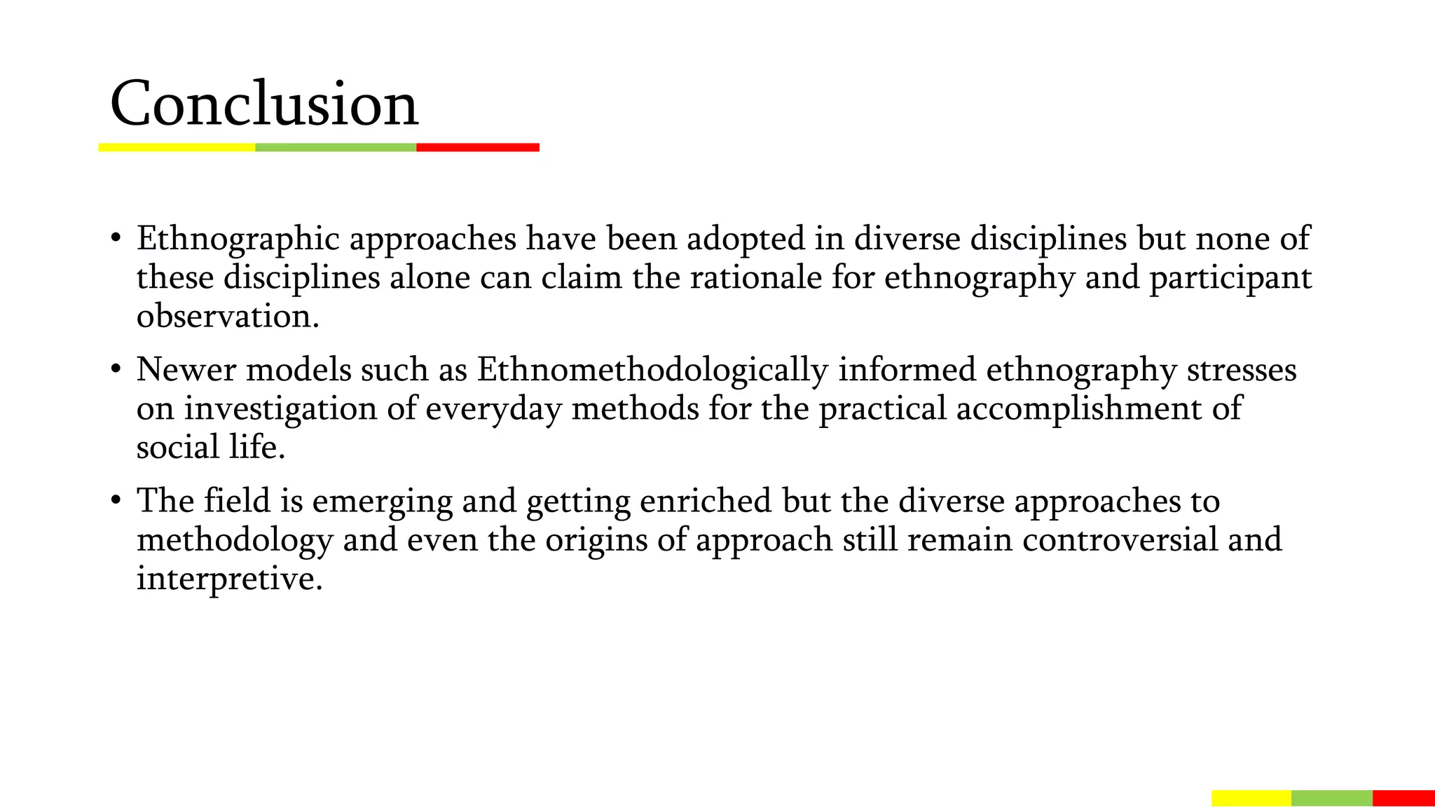 Ethnography & participant behaviour | PDF