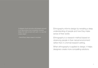 Ethnography primer | PDF