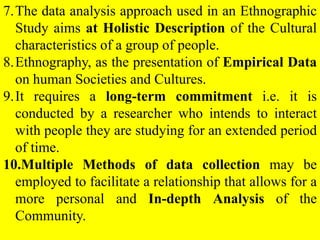 Ethnography research | PPTX