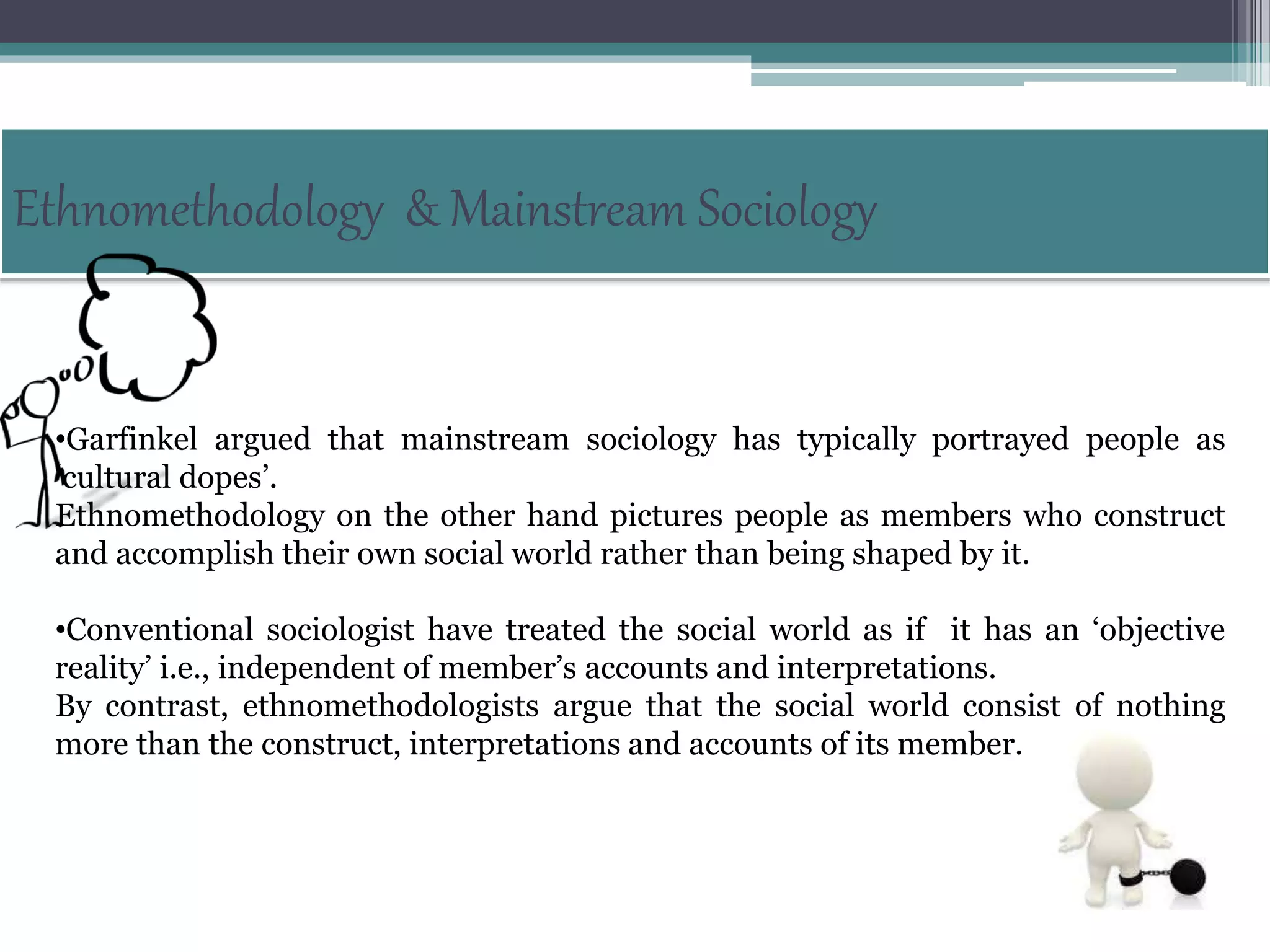 Ethnomethodology | PPTX