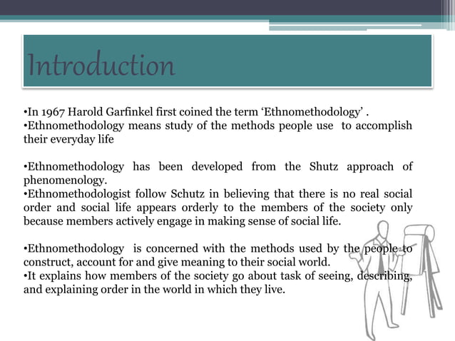 Ethnomethodology | PPTX