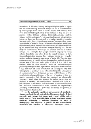 ETHNOMETHODOLOGY AND CONVERSATION ANALYSIS.pdf