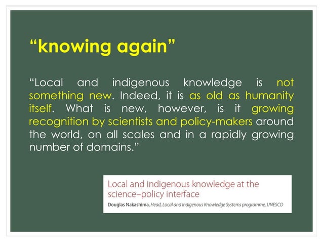 Ethnoscience and STS | PPT